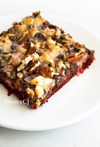 Red Velvet Magic Cookie Bars – NancyC